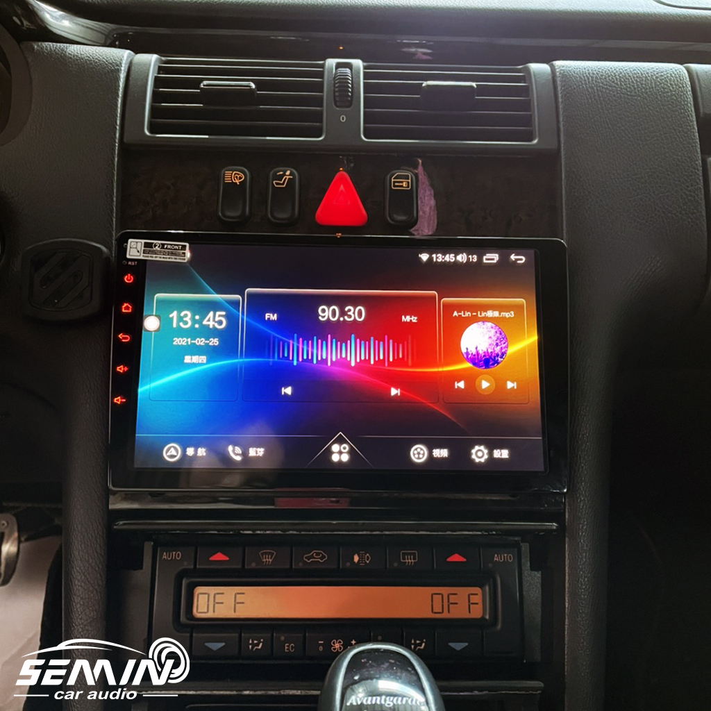 BENZ E-CLASS W210 9吋安卓機 | 協名汽車音響改裝 | 行車紀錄器 | 汽車改裝推薦